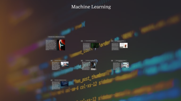 Machine Learning by Anup D on Prezi