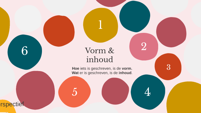 Vorm en inhoud + setting en sfeer hv3 by Joelle van der Molen on Prezi