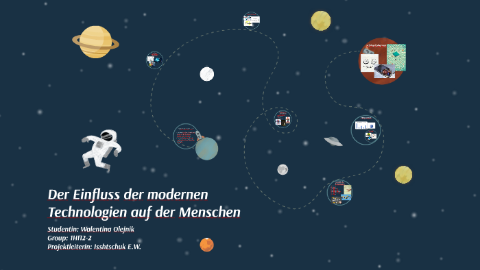 Der Einfluss der modernen Technologien auf der Menschen by Valentina ...