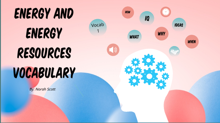 Energy and Energy Resources Vocabulary by Norah Scott on Prezi