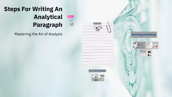Steps For Writing An Analytical Paragraph by Joni Ficke on Prezi