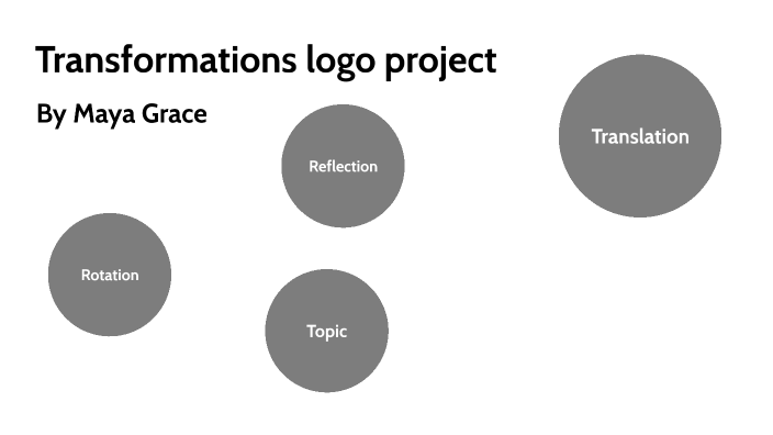 Transformation logo Project by Maya Lewis on Prezi