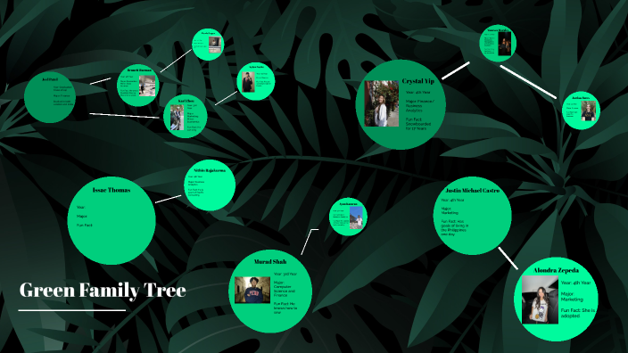 Green Family Tree by Jordan Bates on Prezi