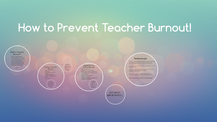 How to Prevent Teacher Burnout by on Prezi