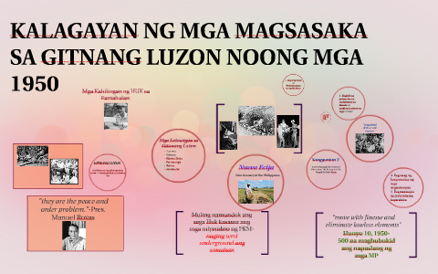 KALAGAYAN NG MGA MAGSASAKA SA GITNANG LUZON NOONG MGA 1950 by anne ...