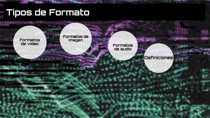 Tipos de formatos by Martín Bravo on Prezi