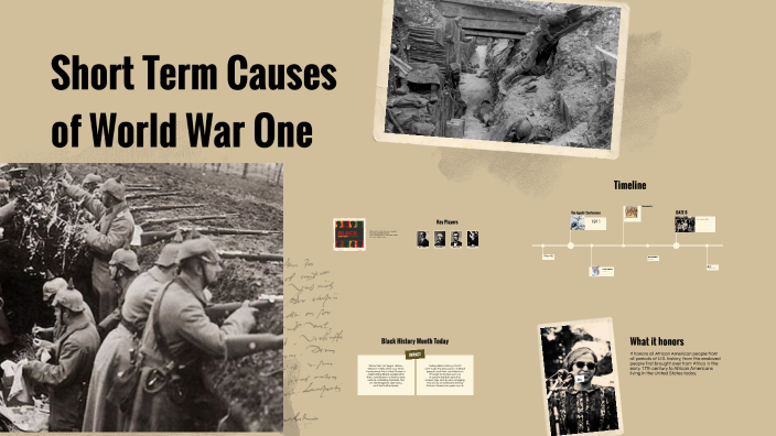 Short Term Causes of World War One by Jeziah Walugembe on Prezi