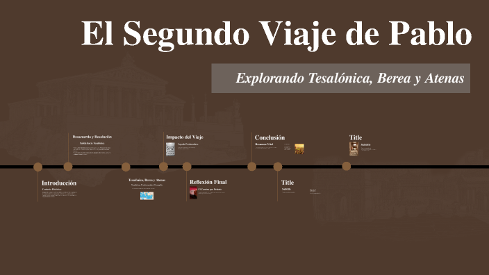 El Segundo Viaje de Pablo by Mr. Victor M on Prezi