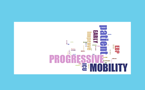 Early Progressive Mobility of the ICU Patient (UP!) A Cultural Shift by ...