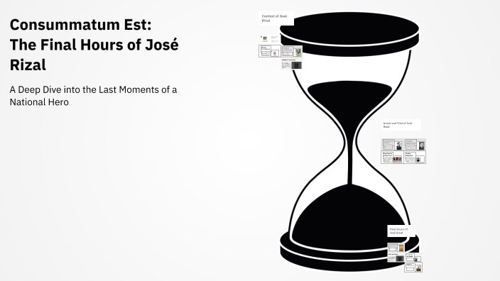 Consummatum Est: The Final Hours of José Rizal by joana marie ganon on ...