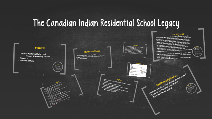 The Canadian Indian Residential School Legacy by Lisa Romanick on Prezi