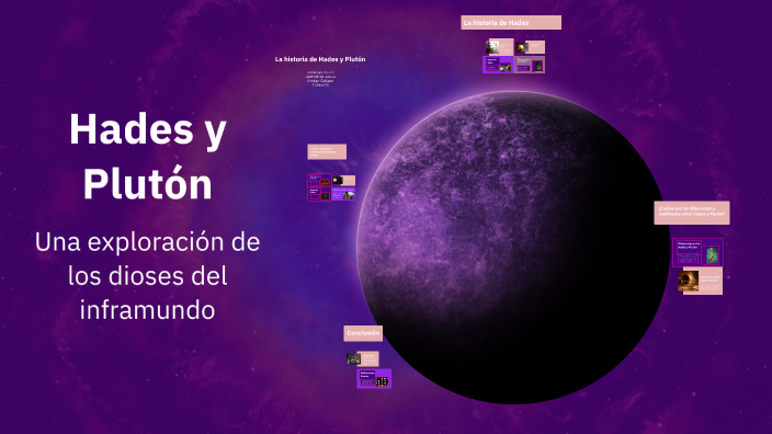 Hades y Plutón by on Prezi