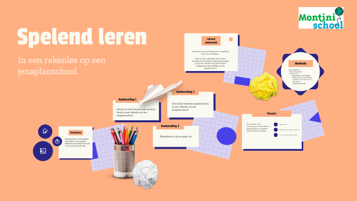 Spelend leren in een rekenles op de Montinischool by Caitlin Janszen on ...