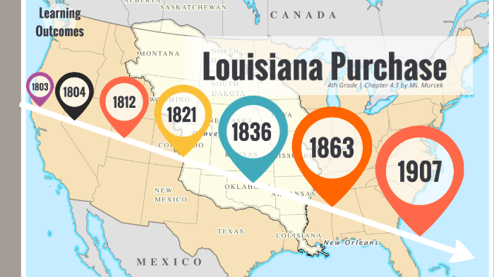 Louisiana Purchase Timeline by Kayiln Murcek on Prezi