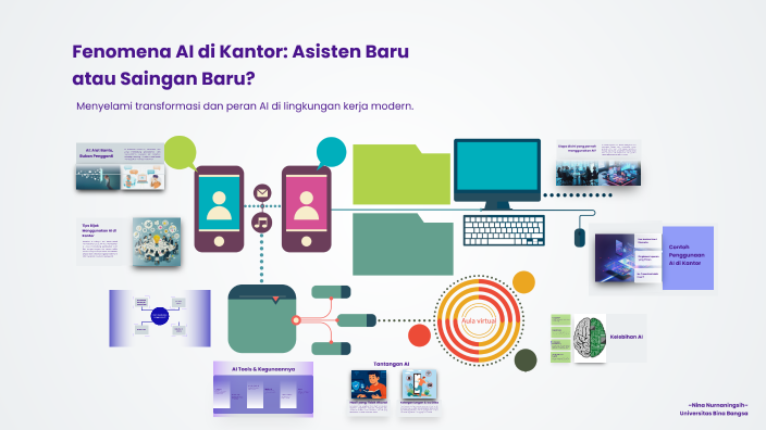 Fenomena AI di Kantor: Asisten Baru atau Saingan Baru? by Nina Nur on Prezi