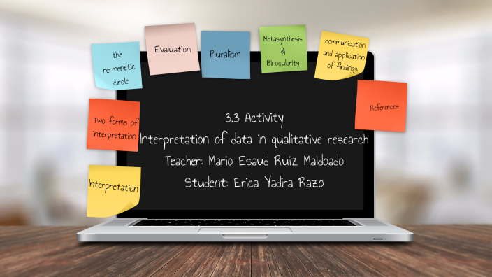 Interpretation of Data in Qualitative Research by Erica Yadira Razo on ...