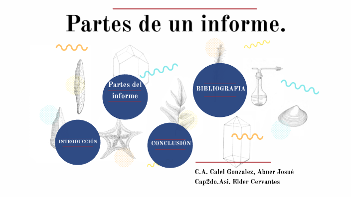Partes de un informe. by abner josue calel gonzalez on Prezi