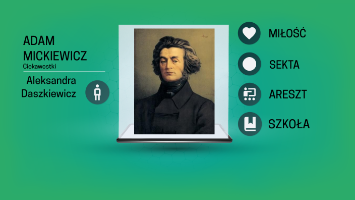 Adam Mickiewicz-ciekawostki by Aleksandra Daszkiewicz on Prezi