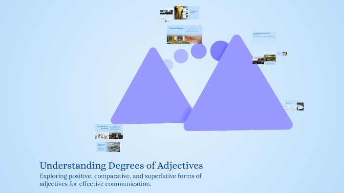 Understanding Degrees of Adjectives by I B on Prezi