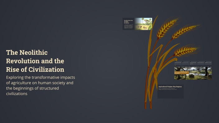 The Neolithic Revolution and the Rise of Civilization by Nermin Kurt on ...