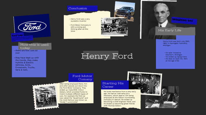 Famous Inventor-Henry Ford by Miriam D'Albora on Prezi
