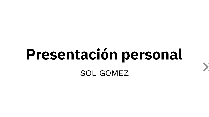 by Maria Sol Gomez Galmarini on Prezi