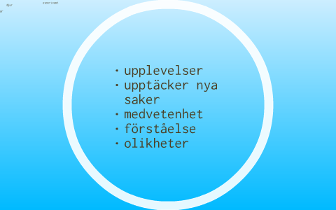 Samla information och data med alla sinnen by Jeanette Sundell on Prezi