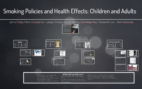 The Effects of Smoking: Health Outcomes Focusing on Childre by Jenna ...