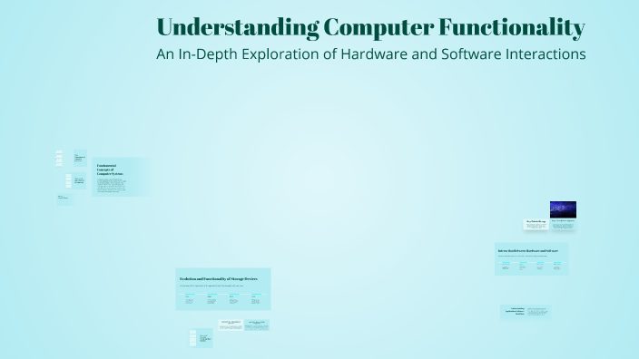 Understanding Computer Functionality by anees rashdi on Prezi