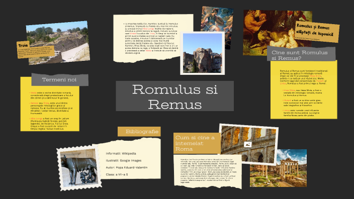 Romulus si Remus by edutzu exe on Prezi