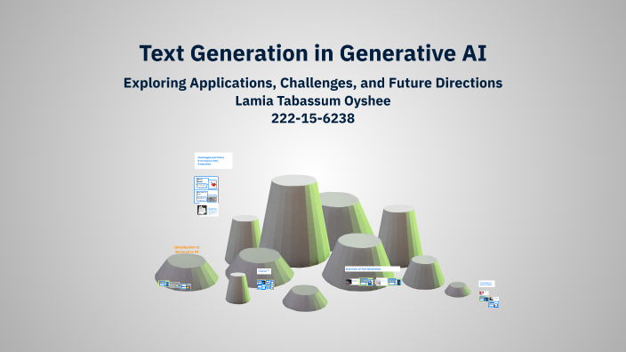 Text Generation in Generative AI by Md. Abdul Hie Meshkat 222-15-6171 ...