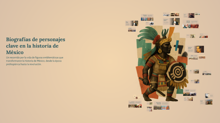 Biografías de personajes clave en la historia de México by luis naranjo ...