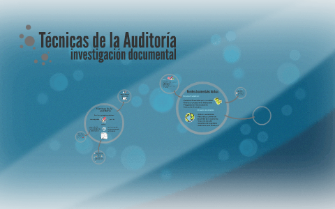 Técnicas de la Auditoria by Nayely Garcia on Prezi