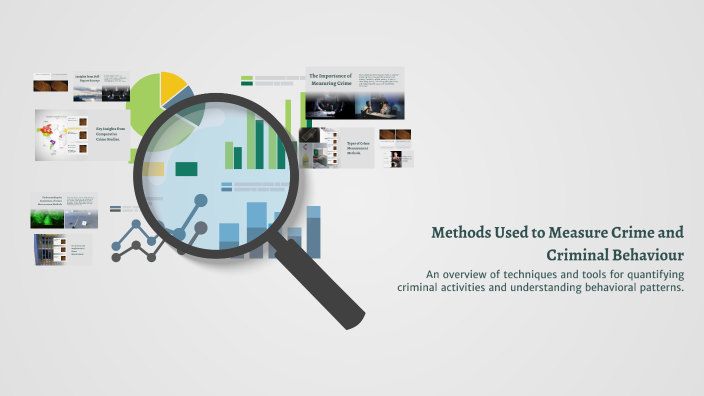 Methods Used to Measure Crime and Criminal Behaviour by Damon Dungworth ...