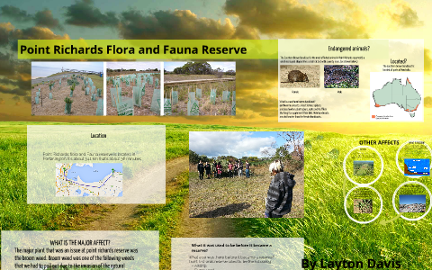 Point Richards Flora and Fauna Reserve by on Prezi