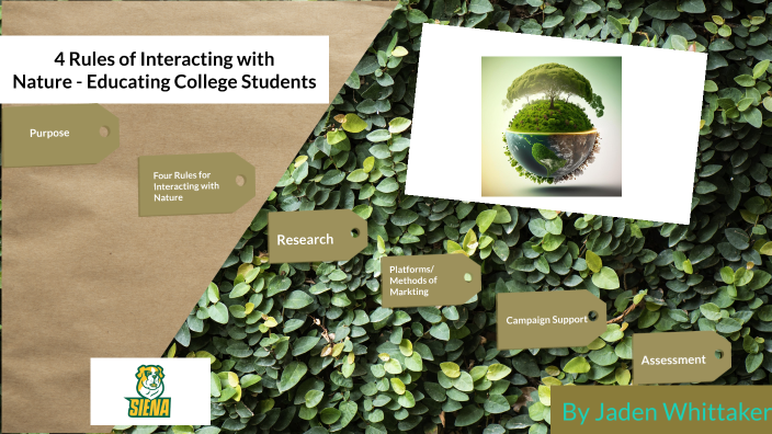 4 Rules For Interacting With Nature by Jaden Whittaker on Prezi