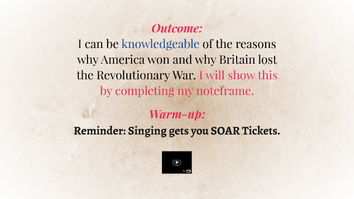 Why America won the Revolutionary War / Why Britain lost the ...