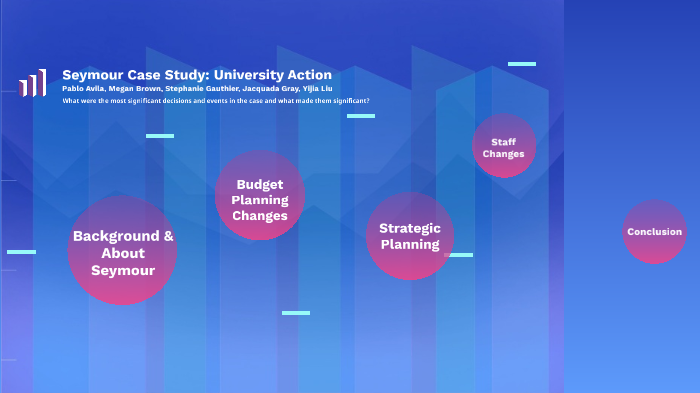 Seymour Case Study: University Action by Megan Brown on Prezi