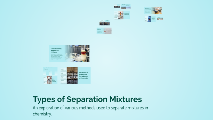 Types of Separation Mixtures by Elena Kukharchik on Prezi