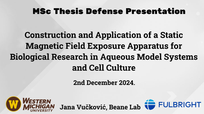 MSc Thesis Defense Presentation by Jana Vu on Prezi