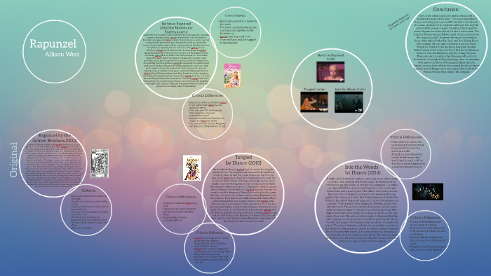 Variations of Rapunzel by Allison West on Prezi