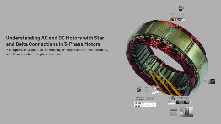 Understanding AC and DC Motors with Star and Delta Connections in 3 ...