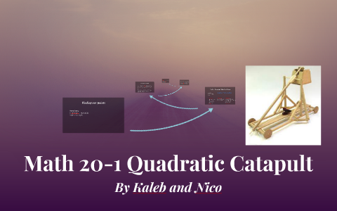 Math 20-1 Quadratic Catapult by Kaleb Strandberg-Moroz on Prezi