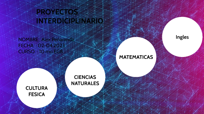 Proyecto Interdisciplinario by Alex Peñaranda on Prezi