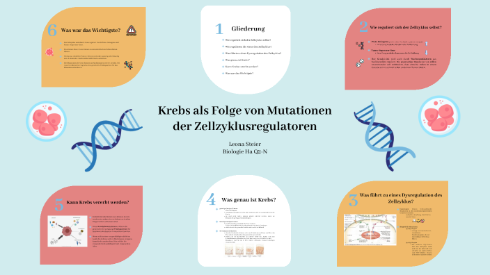 Krebs als Folge von Mutationen by Leona Steier on Prezi