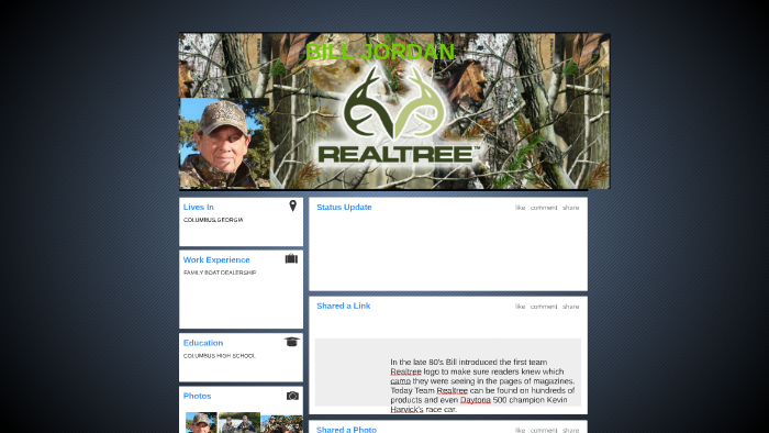 BILL JORDAN by kevin penland on Prezi