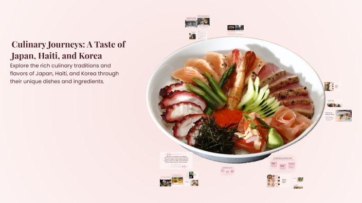 Culinary Journeys: A Taste of Japan, Haiti, and Korea by Mallaury ...