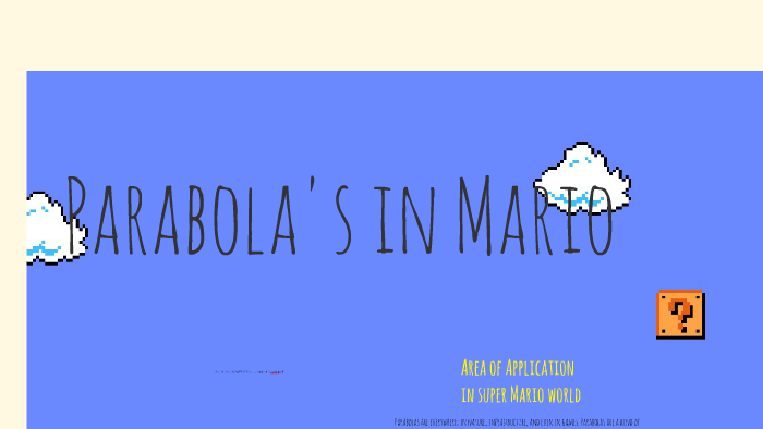 Mario Parabola by Liam Bishop on Prezi