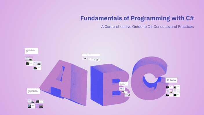Fundamentals of Programming with C# by Слави Ангелов on Prezi