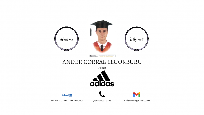 Adidas 1-pager Customs Internship by Ander Corral on Prezi